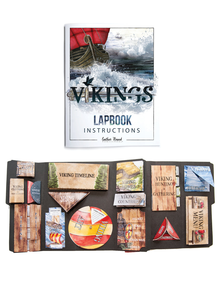 Vikings Lapbook – Gather 'Round Homeschool USA