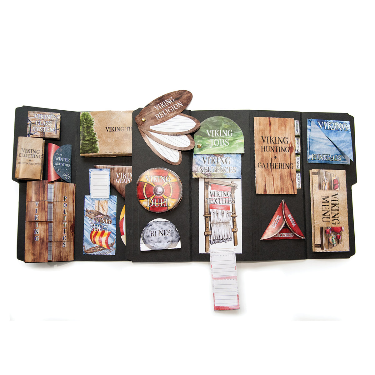 Vikings Lapbook – Gather 'Round Homeschool USA