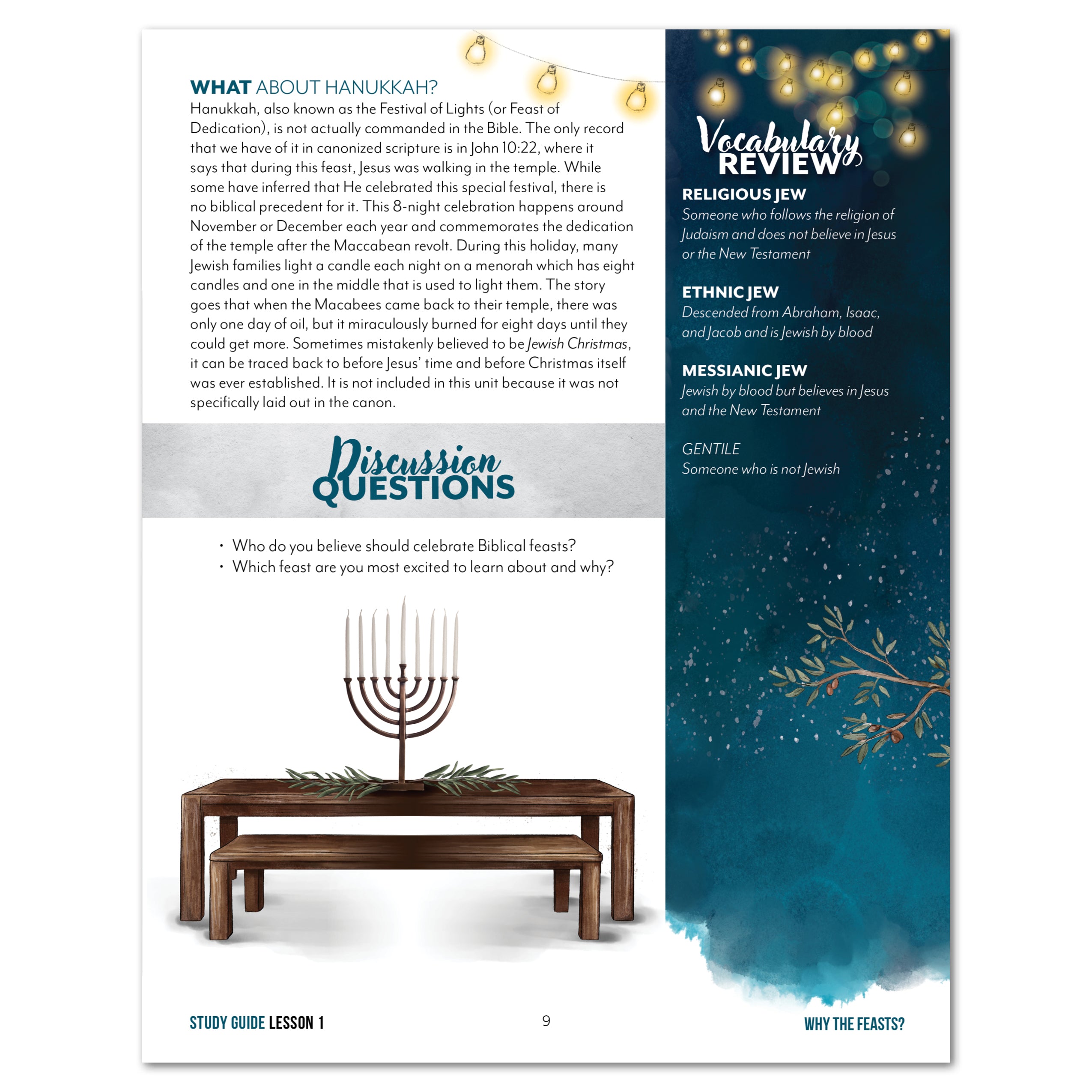 Biblical Feasts Unit (Printed Books) – Gather 'Round Homeschool USA