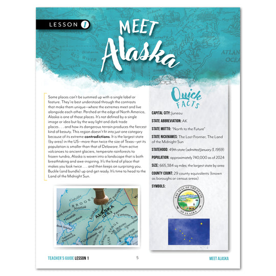 Fifty States: Alaska (Digital Bundle) – Gather 'Round Homeschool USA