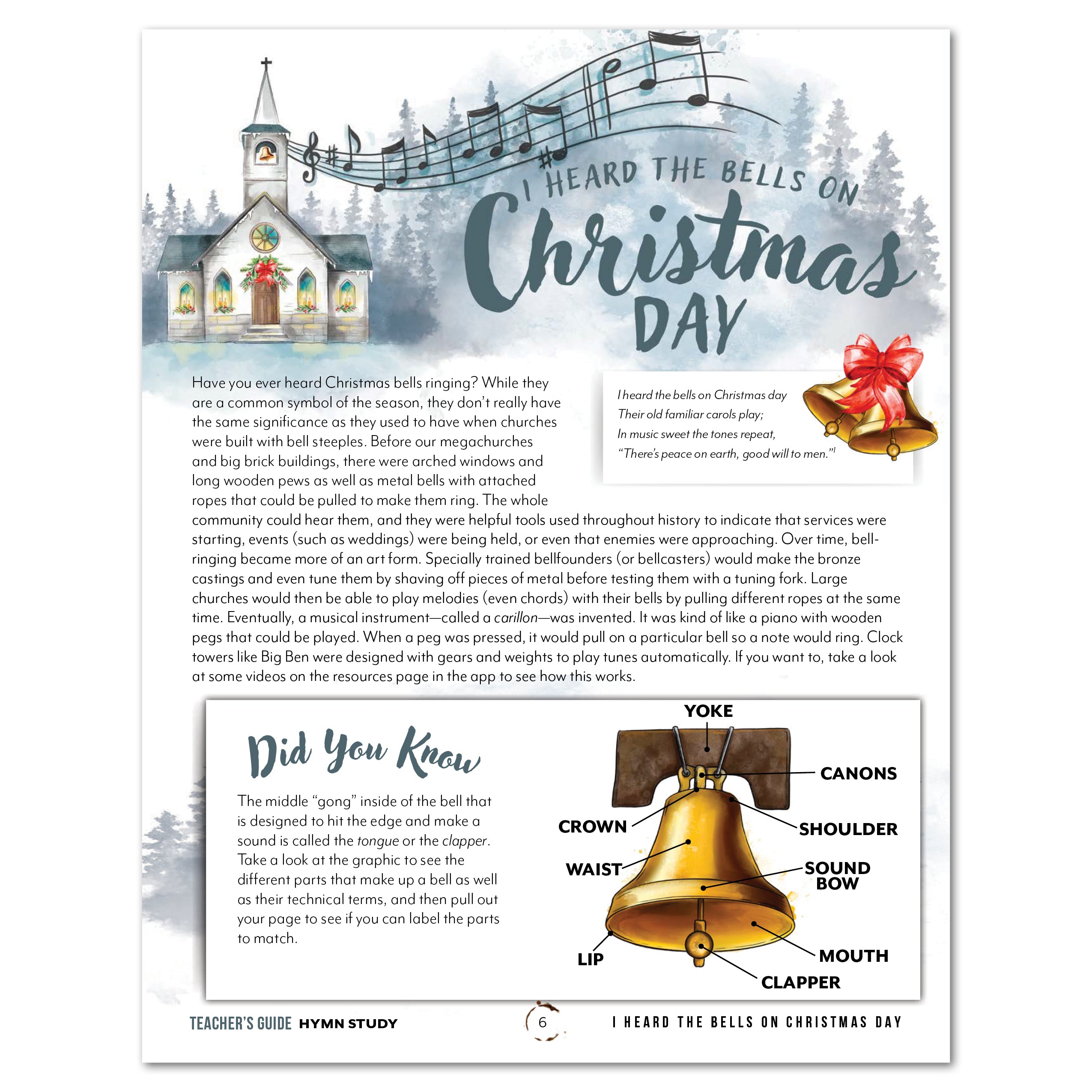 I Heard the Bells on Christmas Day Hymn Study – Gather 'Round ...