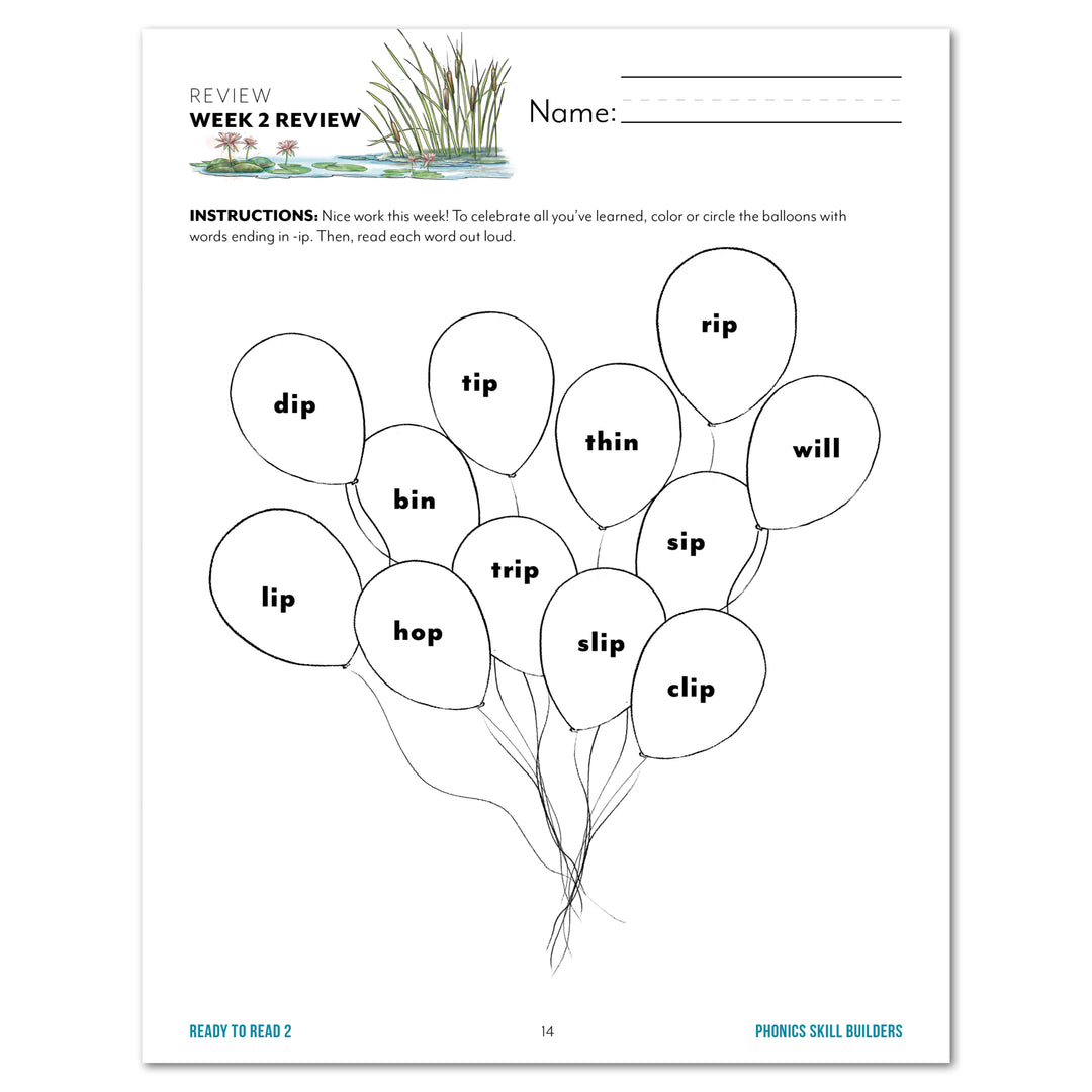 Ready to Read 2: Phonics Skill Builders (Print) – Gather 'Round ...