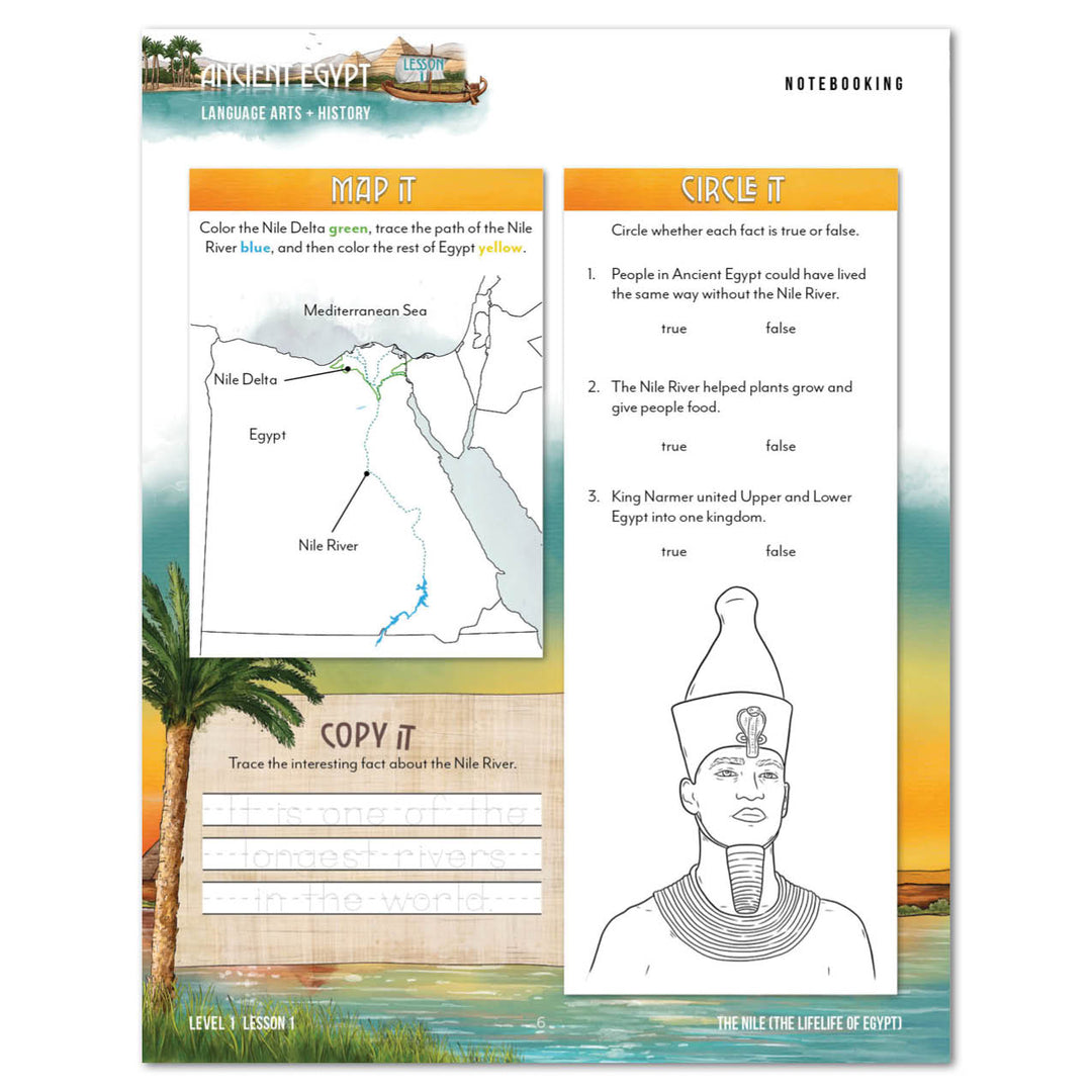 Ancient Egypt (Digital Bundle) – Gather 'Round Homeschool USA