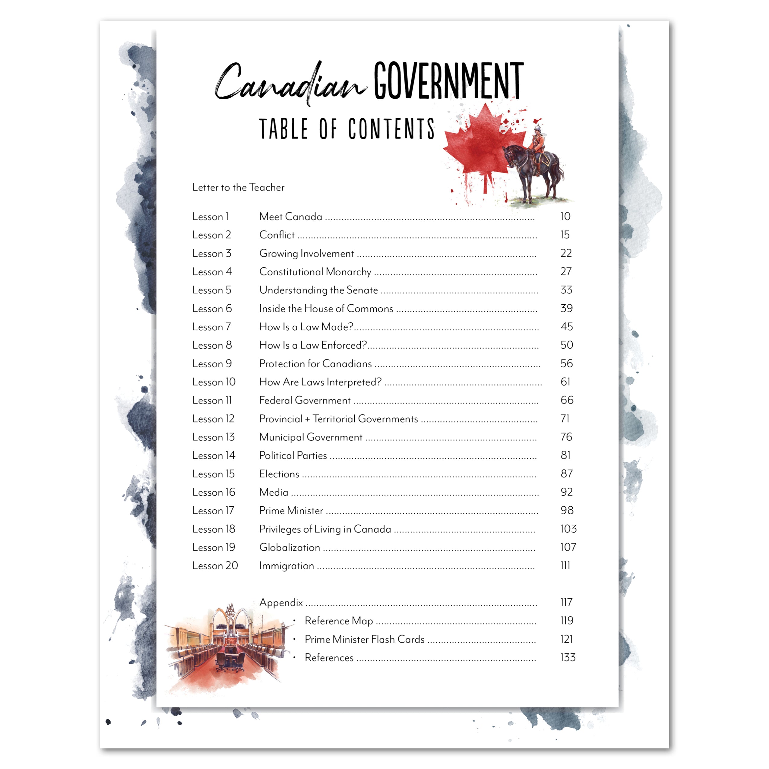 Canadian Government Unit (Printed Books) – Gather 'Round Homeschool USA