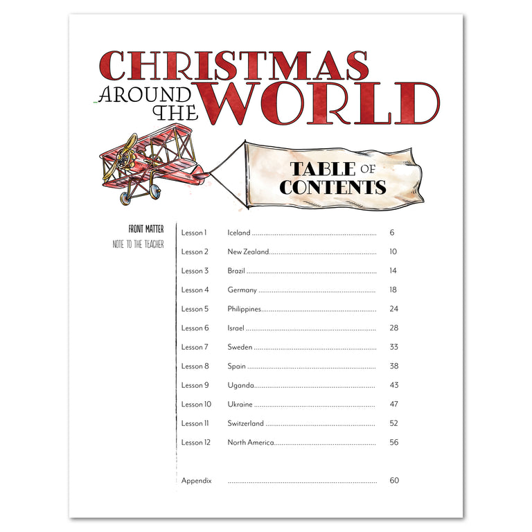 Christmas Around the World Unit (Digital Bundles) – Gather 'Round ...