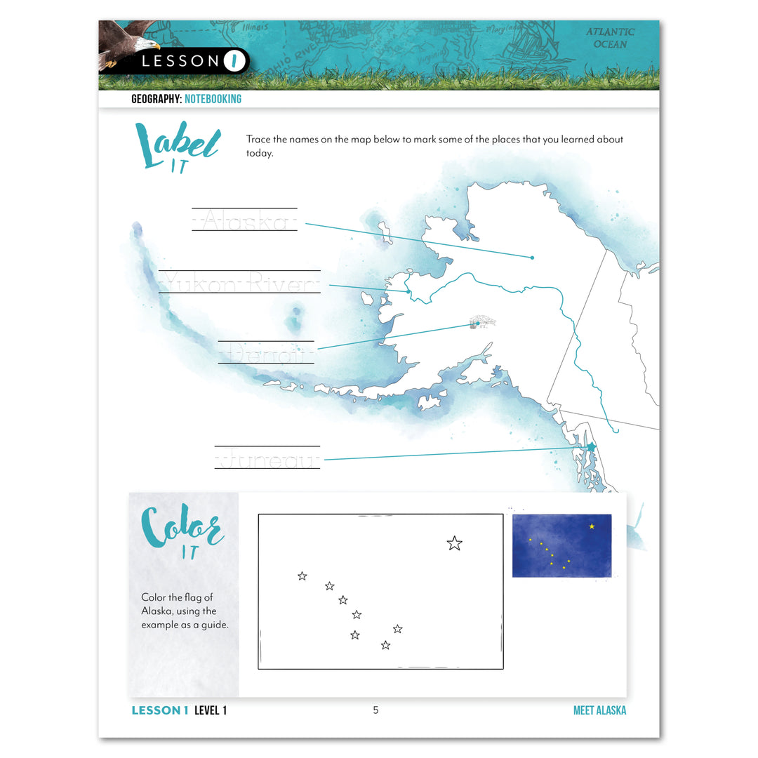 Fifty States: Alaska (Printed Books) – Gather 'Round Homeschool USA