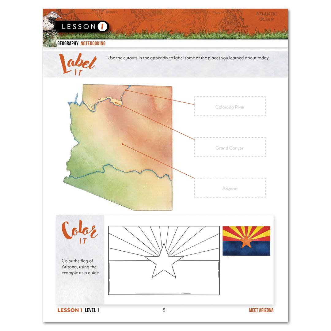 Fifty States: Arizona (Printed Books) – Gather 'Round Homeschool USA