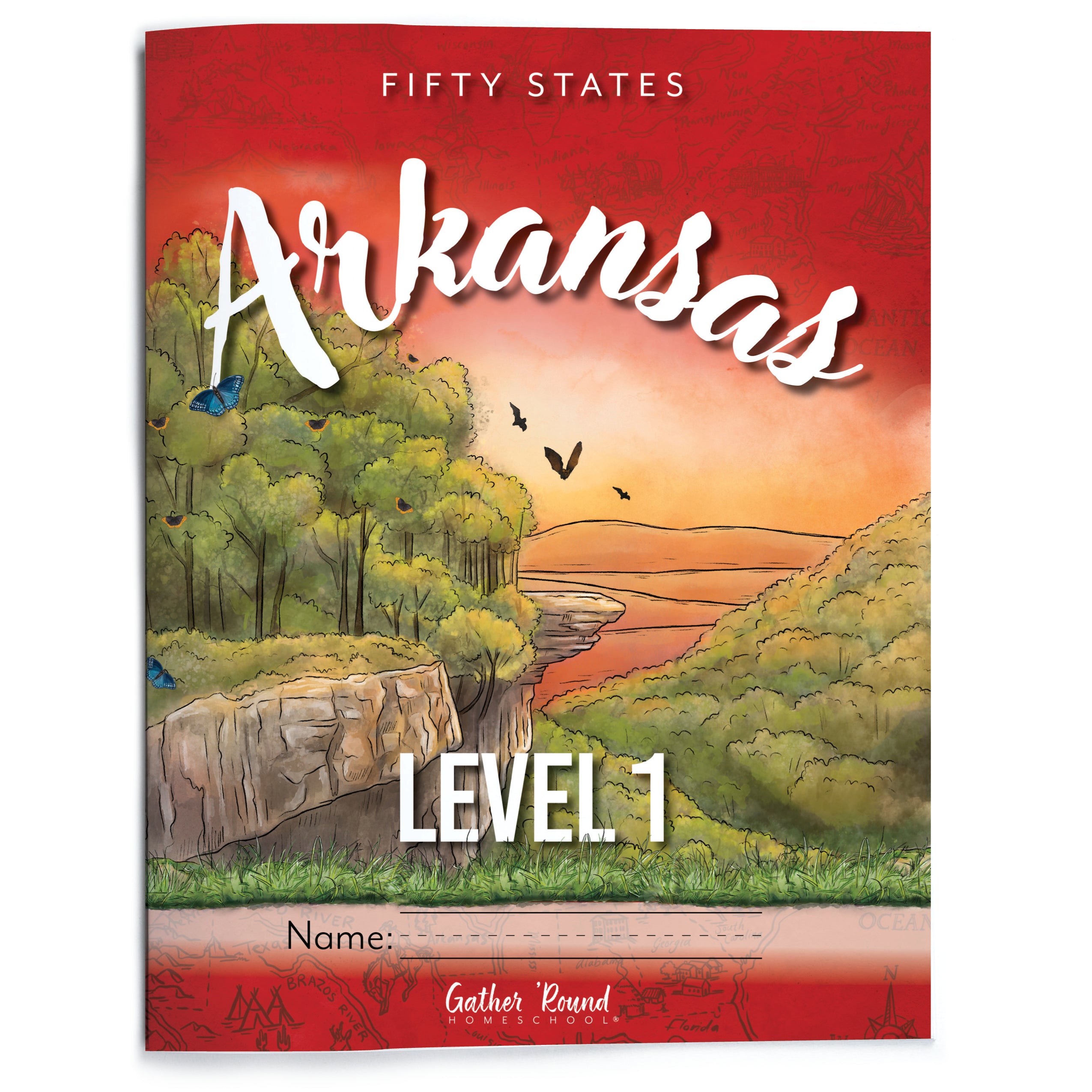 Fifty States: Arkansas (Printed Books) – Gather 'Round Homeschool USA
