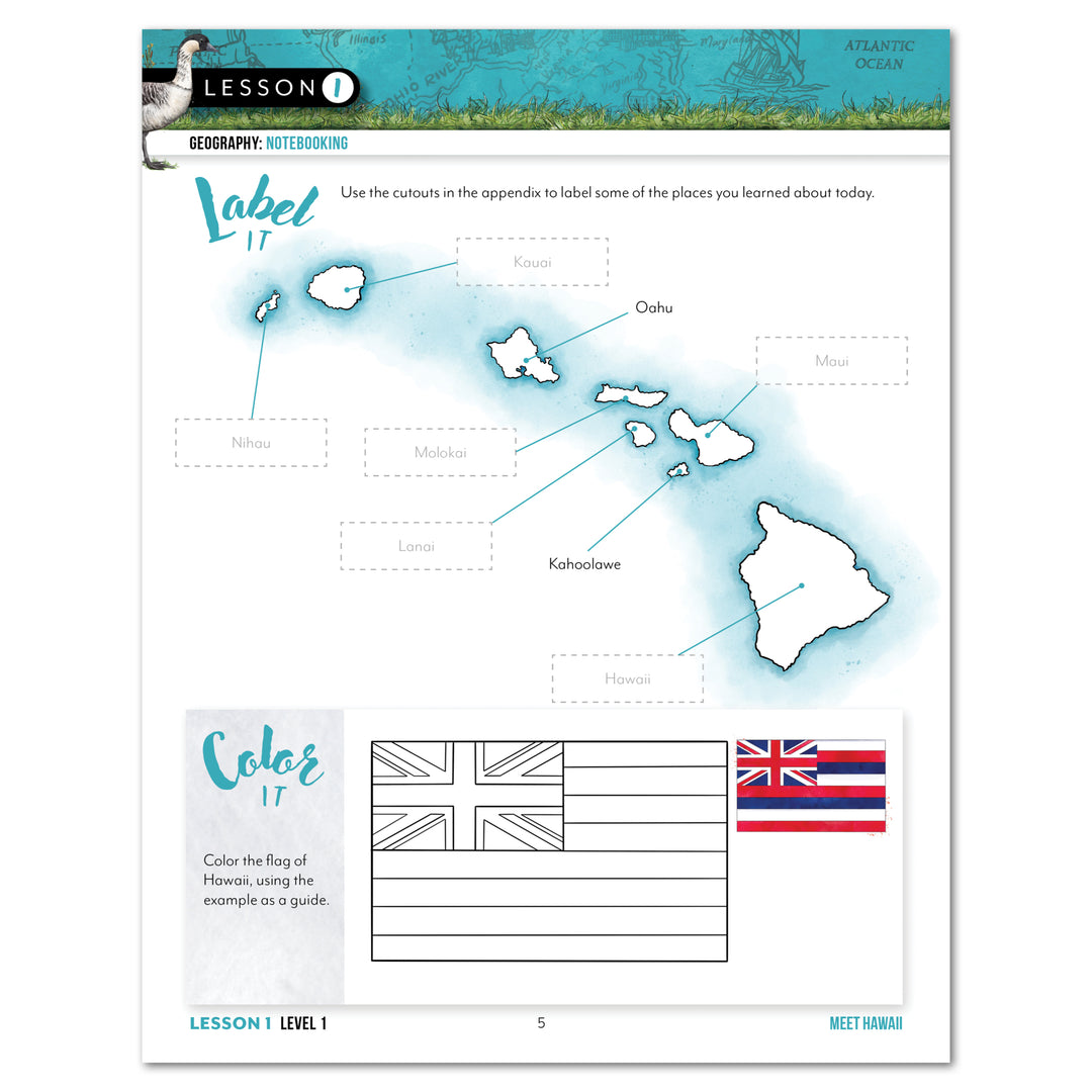 Fifty States: Hawaii (Printed Books) – Gather 'Round Homeschool USA