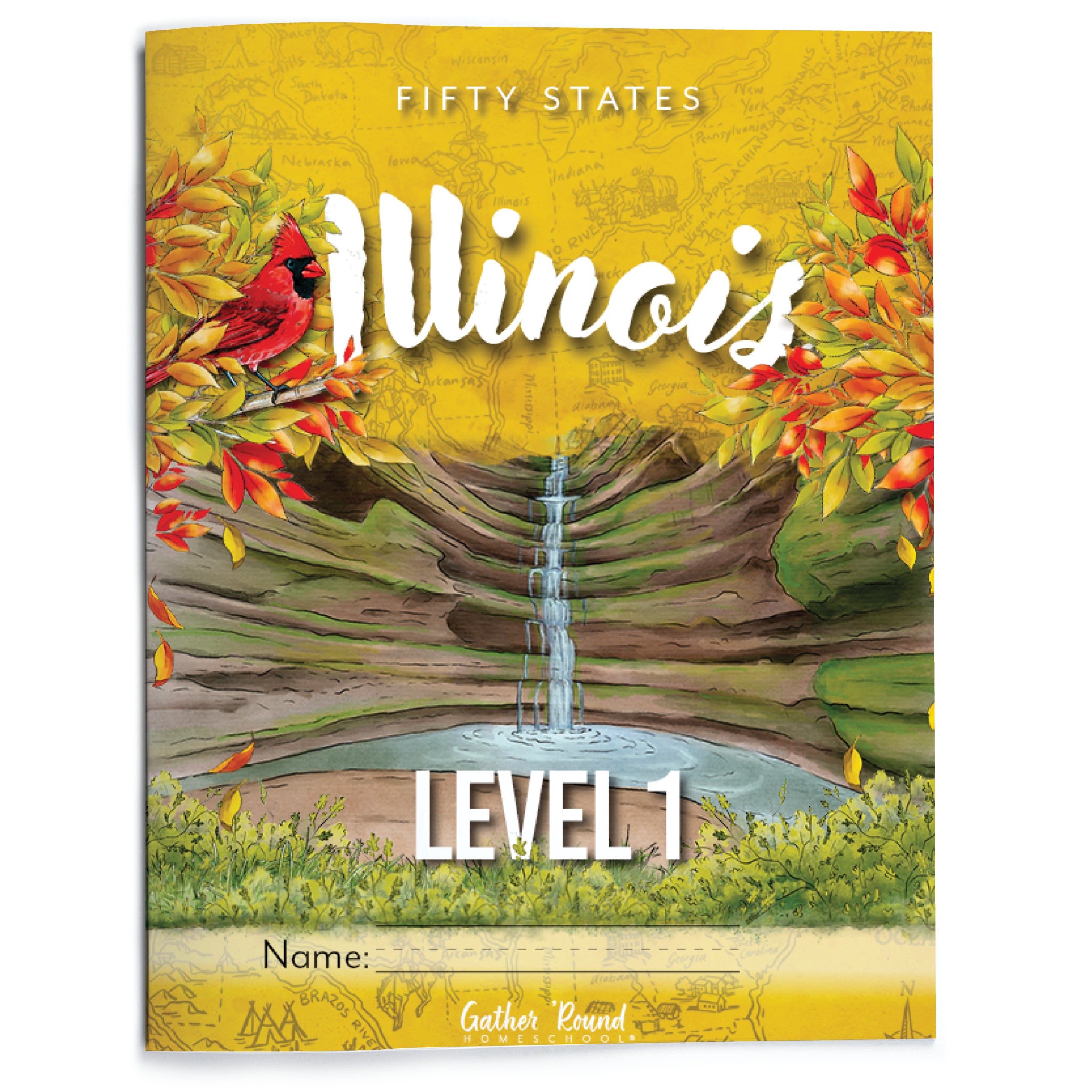 Fifty States: Illinois (Printed Books) – Gather 'Round Homeschool USA