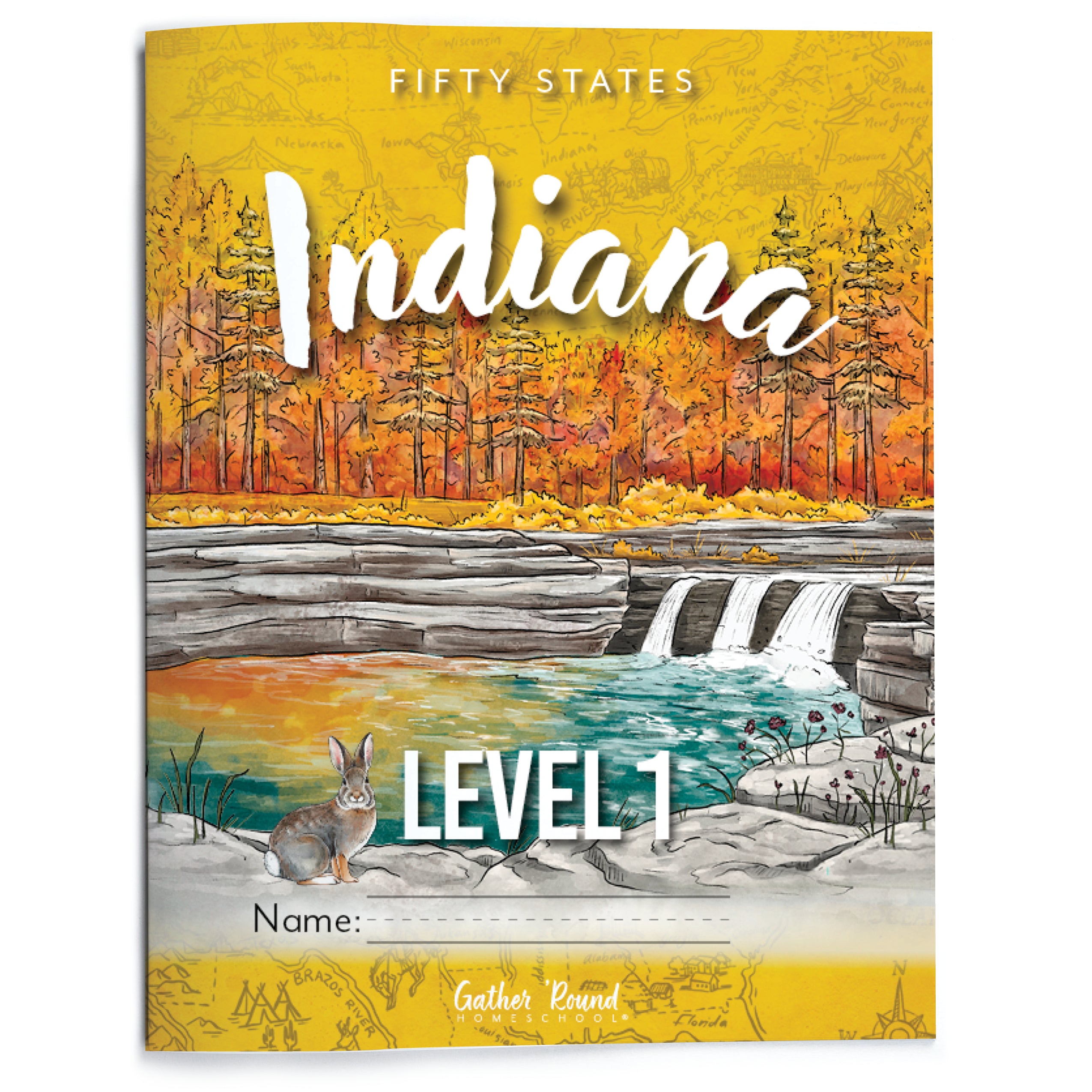 Fifty States: Indiana (Printed Books) – Gather 'Round Homeschool USA