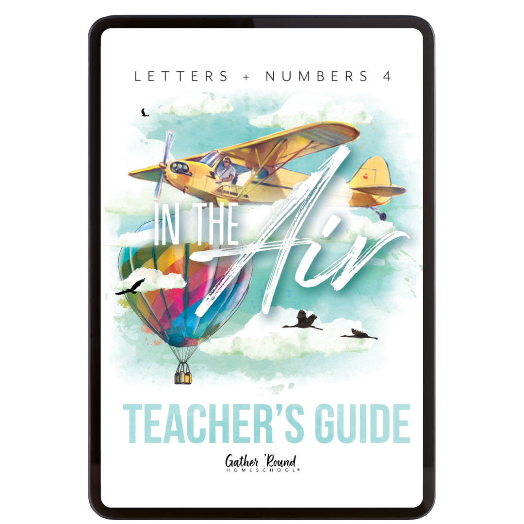 Letters + Numbers 3: Digital Bundle – Gather 'Round Homeschool USA