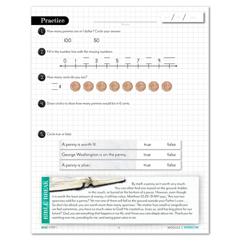 Modular Math: Money (Printed Books) – Gather 'Round Homeschool USA