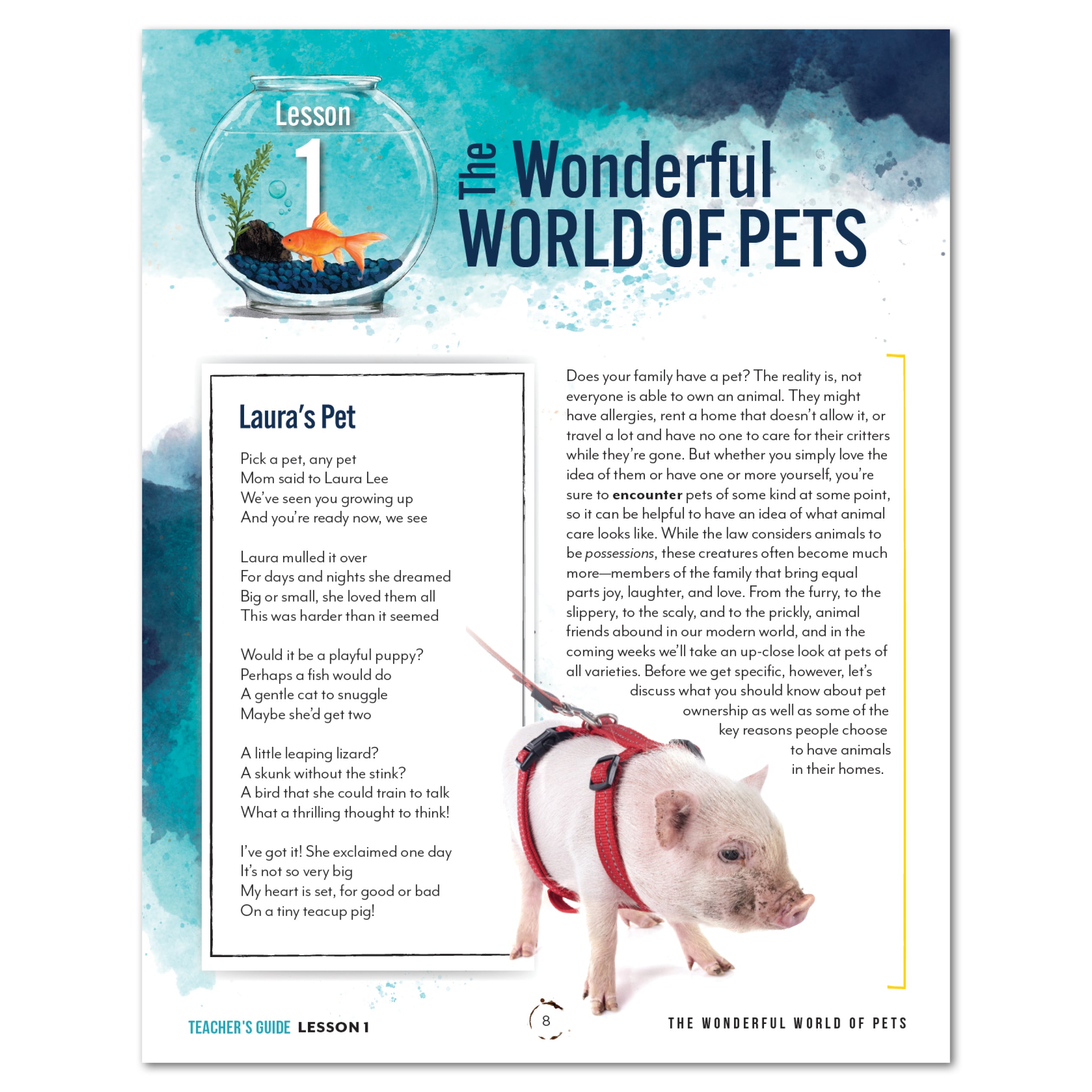 Pets Unit (Digital Bundles) – Gather 'Round Homeschool USA