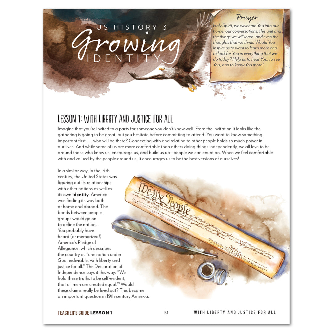 US History 3 Unit (Digital Bundles) – Gather 'Round Homeschool USA
