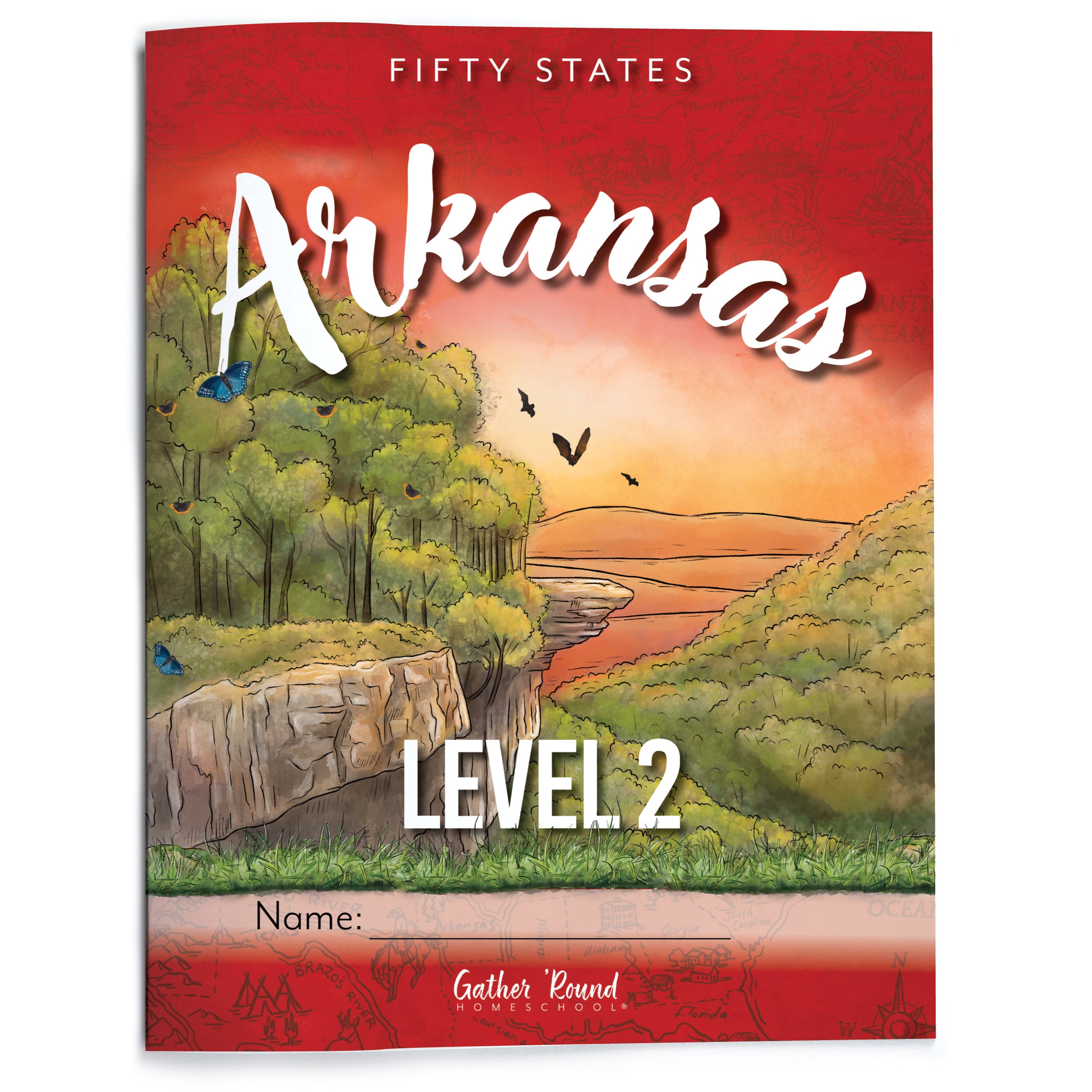 Fifty States: Arkansas (Printed Books) – Gather 'Round Homeschool USA