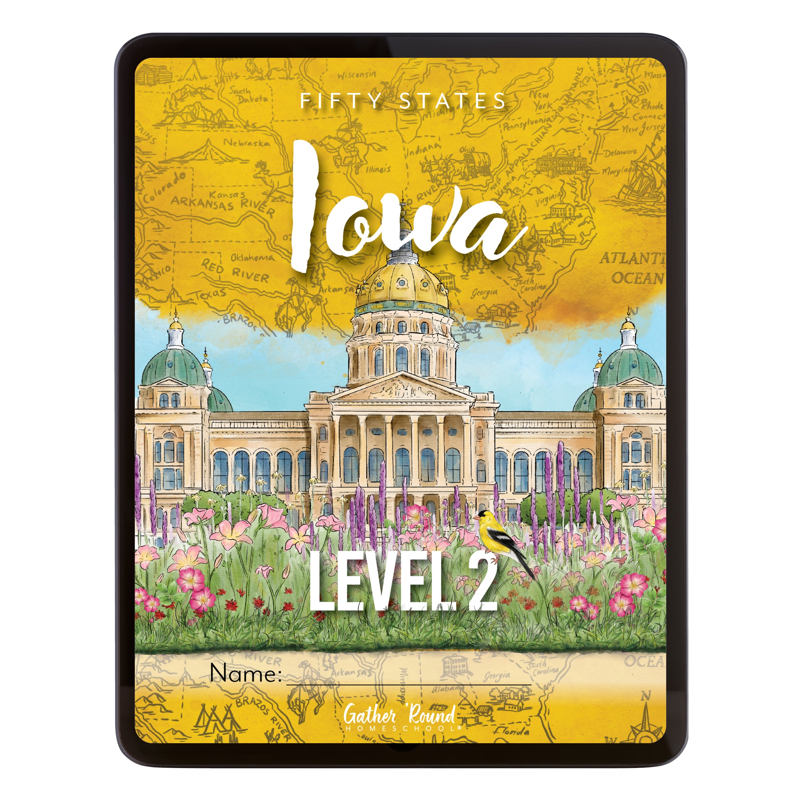 Fifty States: Iowa (Digital Bundle) – Gather 'Round Homeschool USA
