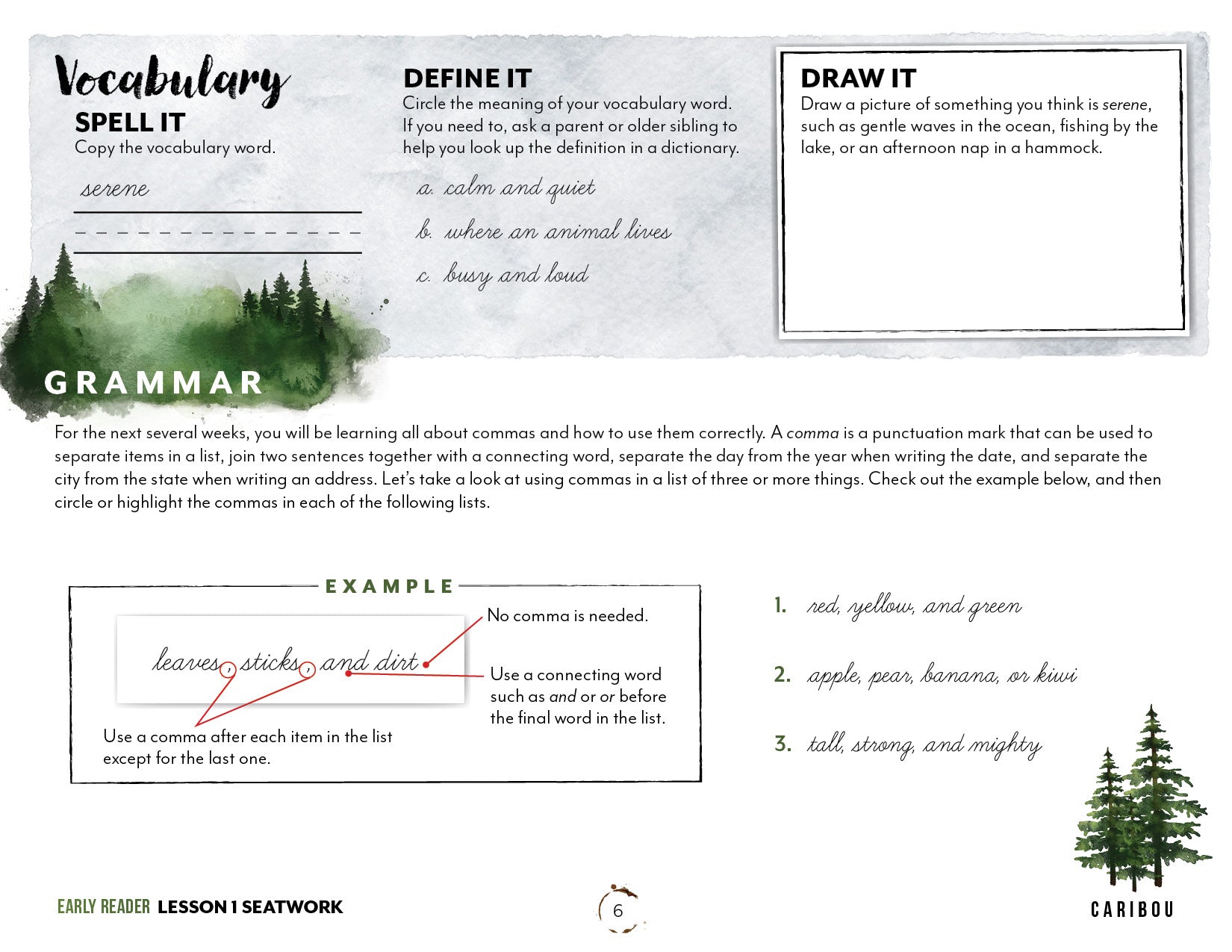 North American Forest Animals Seatwork Books – Gather 'Round Homeschool USA