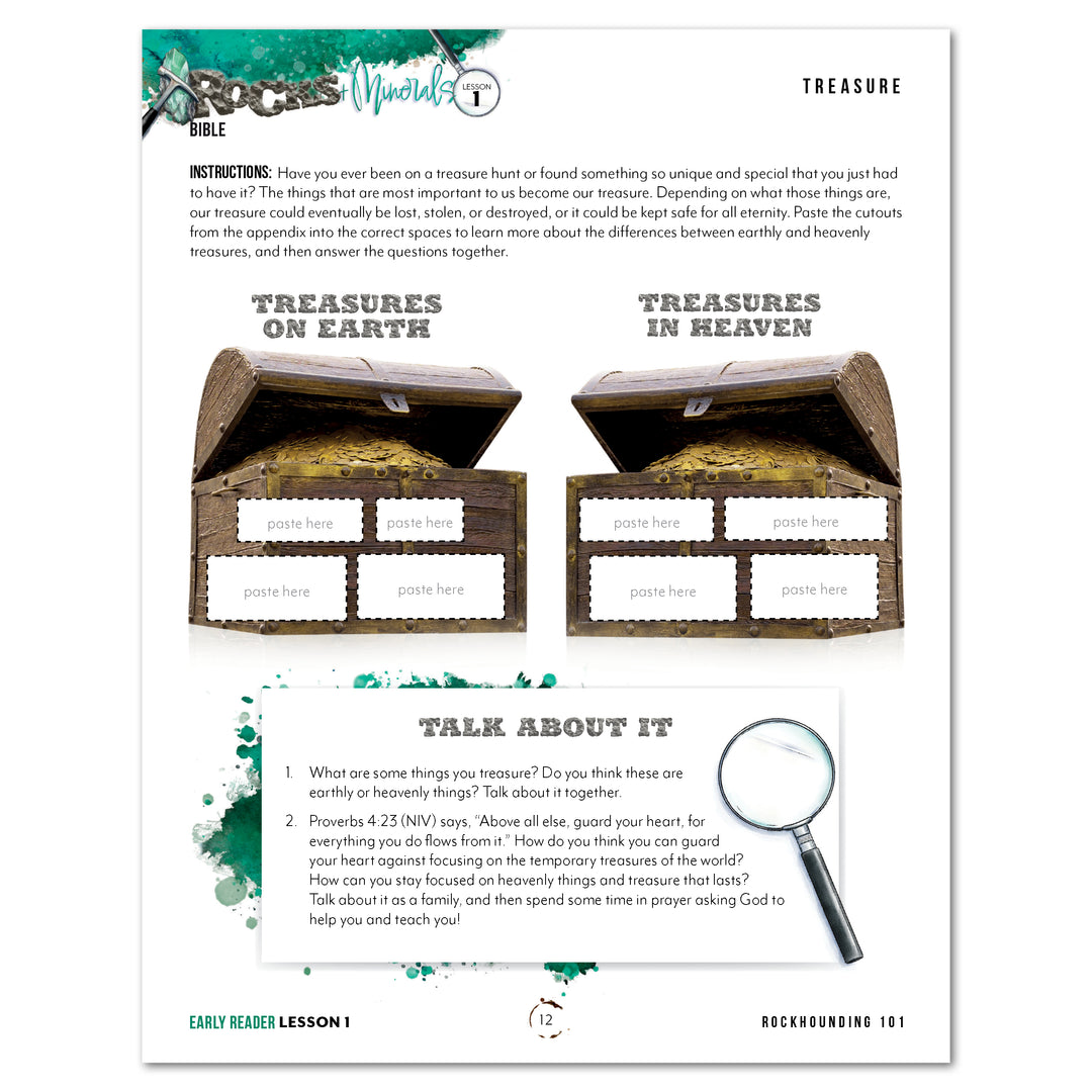 Rocks and Minerals Unit (Digital Bundles) – Gather 'Round Homeschool USA