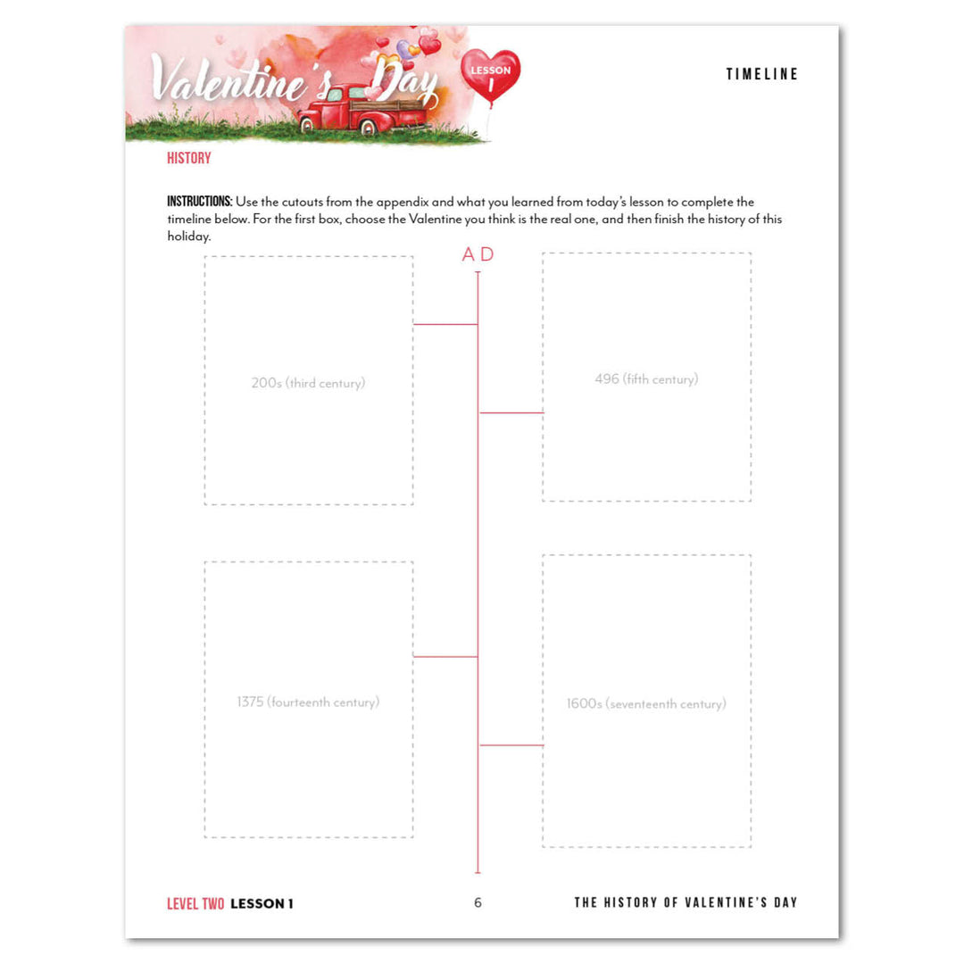Valentine's Day Unit (Digital Bundles) – Gather 'Round Homeschool USA