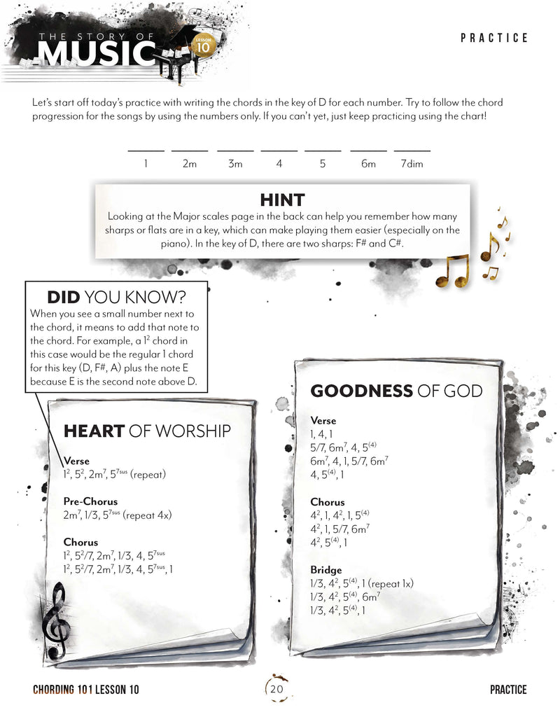 Chording 101 Printed Book – Gather 'Round Homeschool USA