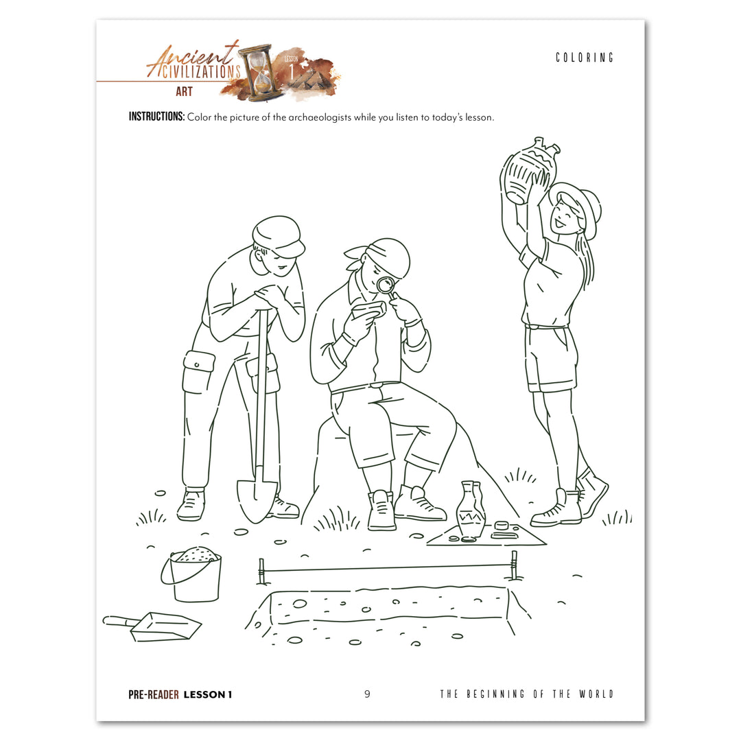 Ancient Civilizations Unit (Digital Bundles) – Gather 'Round Homeschool USA