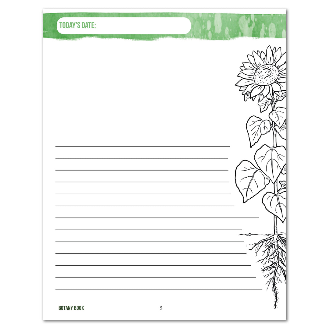 Botany Nature Journal (Printed) – Gather 'Round Homeschool USA