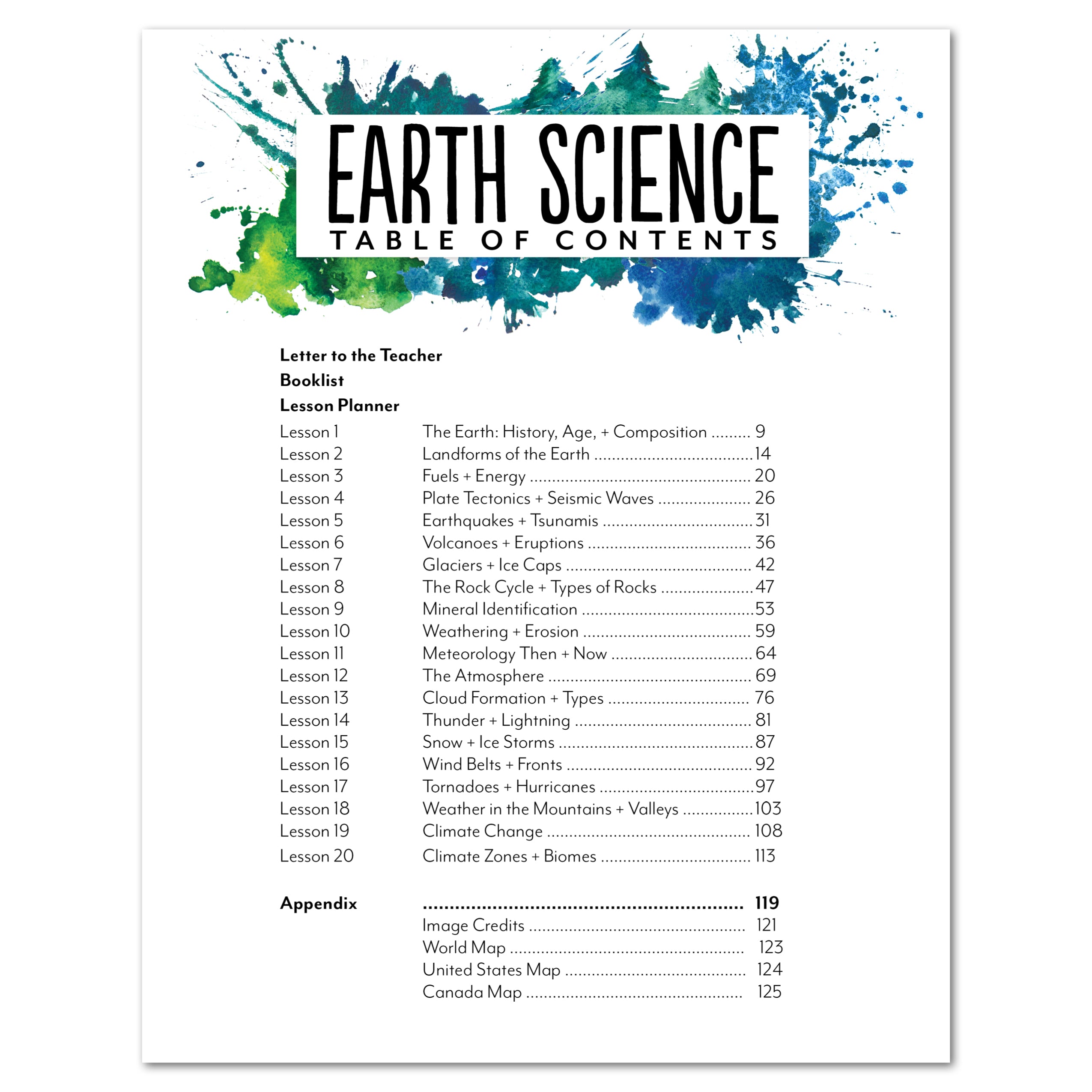 Earth Science Unit (Digital Bundles) – Gather 'Round Homeschool USA