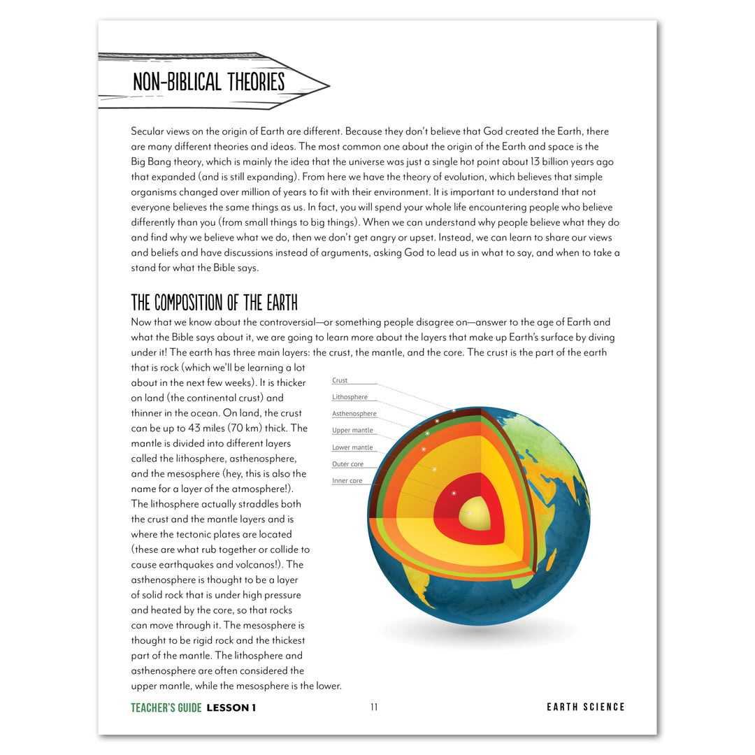 Earth Science Unit (Digital Bundles) – Gather 'Round Homeschool USA