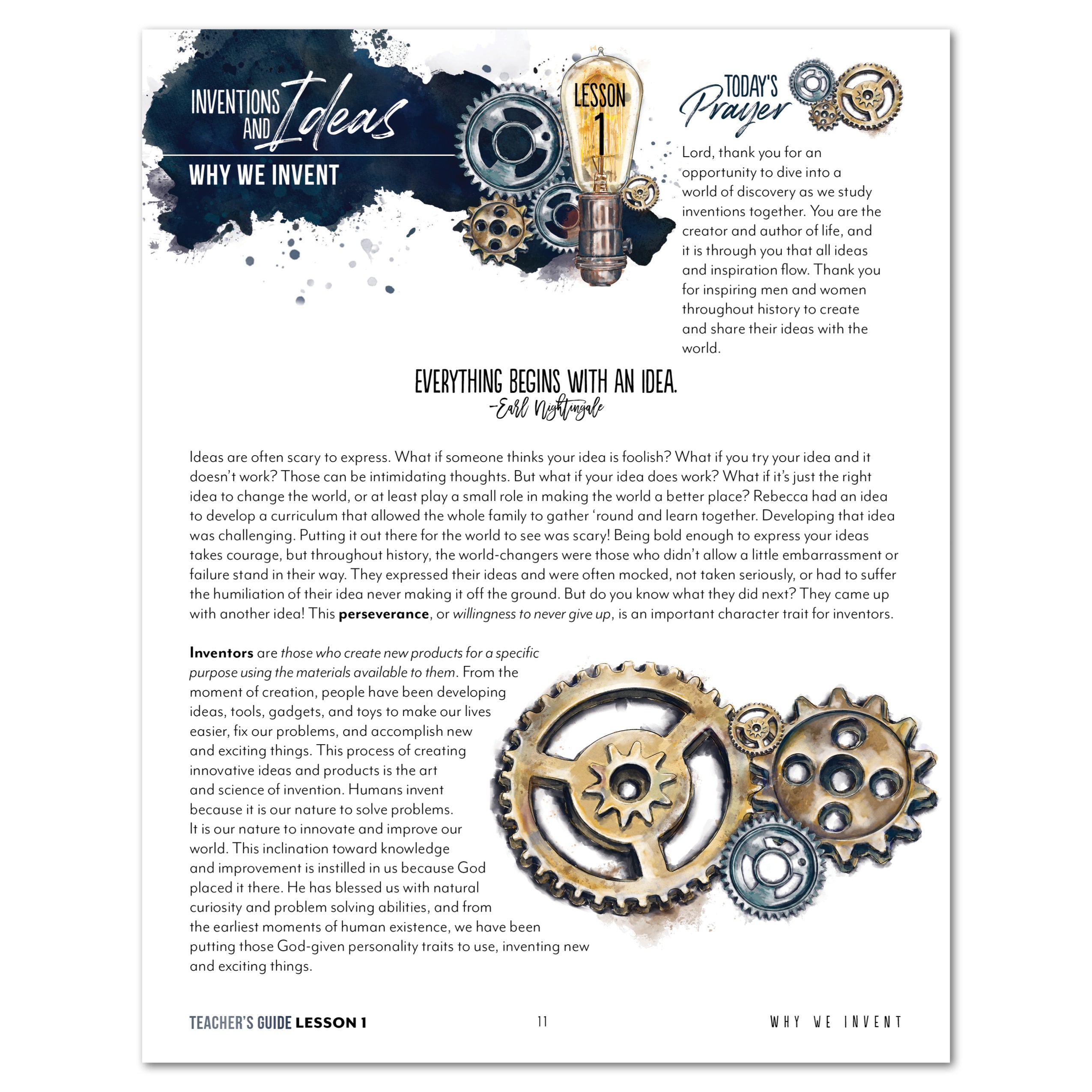 Inventions and Ideas Unit (Printed Books) – Gather 'Round Homeschool USA