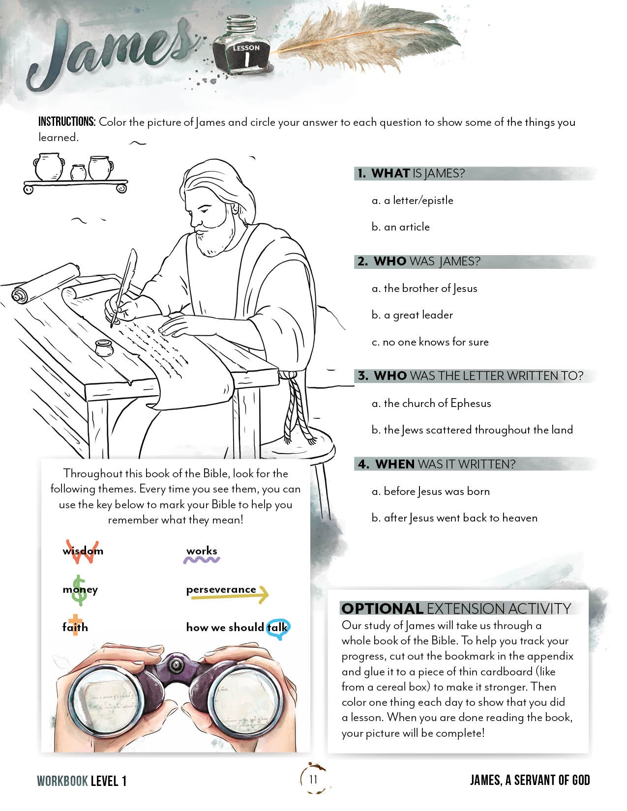 James Bible Study – Gather 'Round Homeschool USA