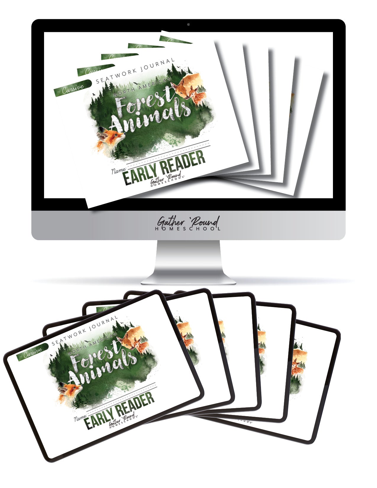 North American Forest Animals Seatwork Books – Gather 'Round Homeschool USA