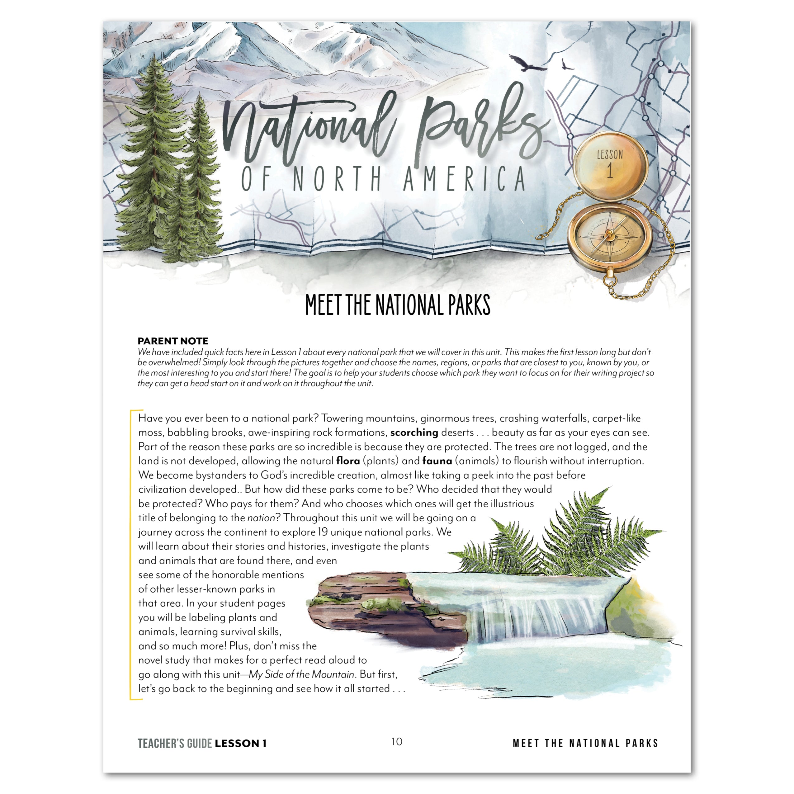 National Parks Unit (Digital Bundles) – Gather 'Round Homeschool USA