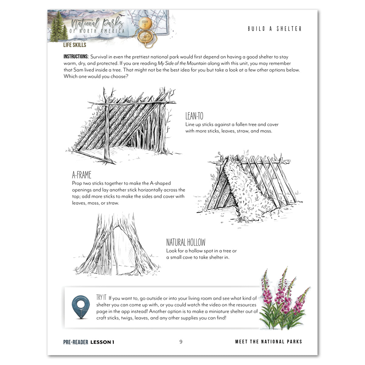 National Parks Unit (Digital Bundles) – Gather 'Round Homeschool USA