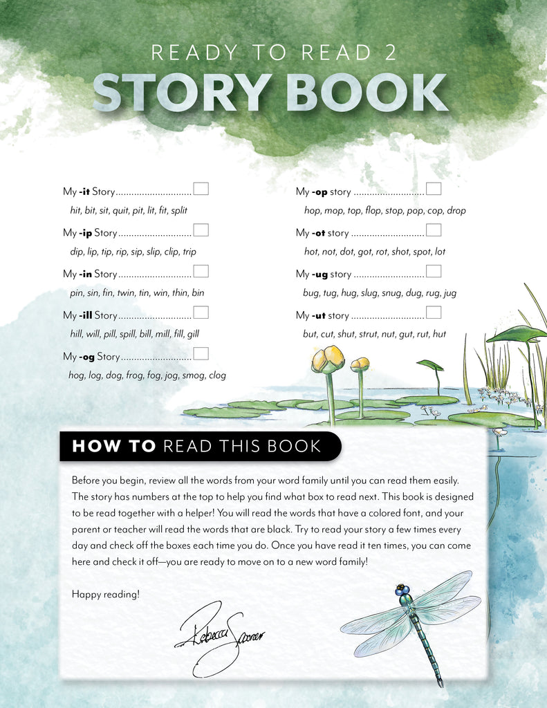 Ready to Read 2: At The Pond Story Book – Gather 'Round Homeschool USA