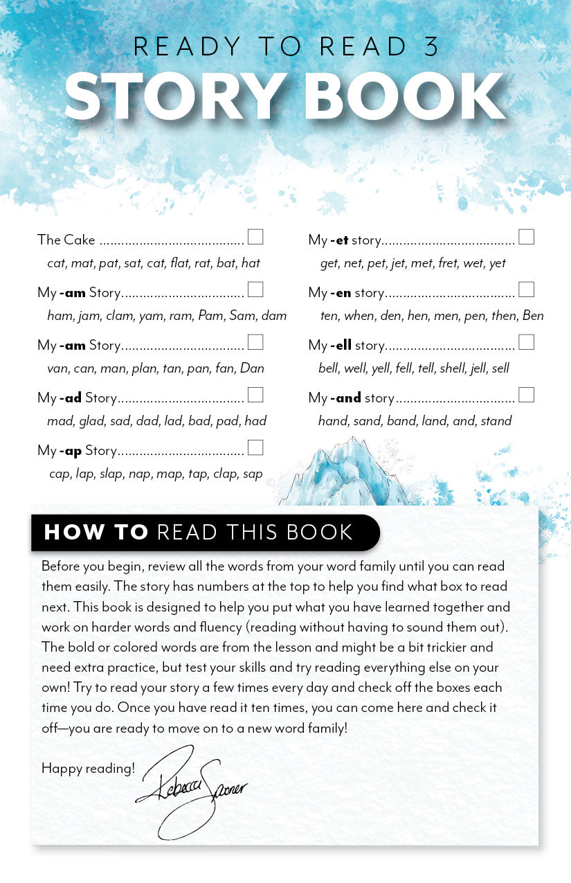 Ready to Read 3: Ice and Snow Story Book – Gather 'Round Homeschool USA