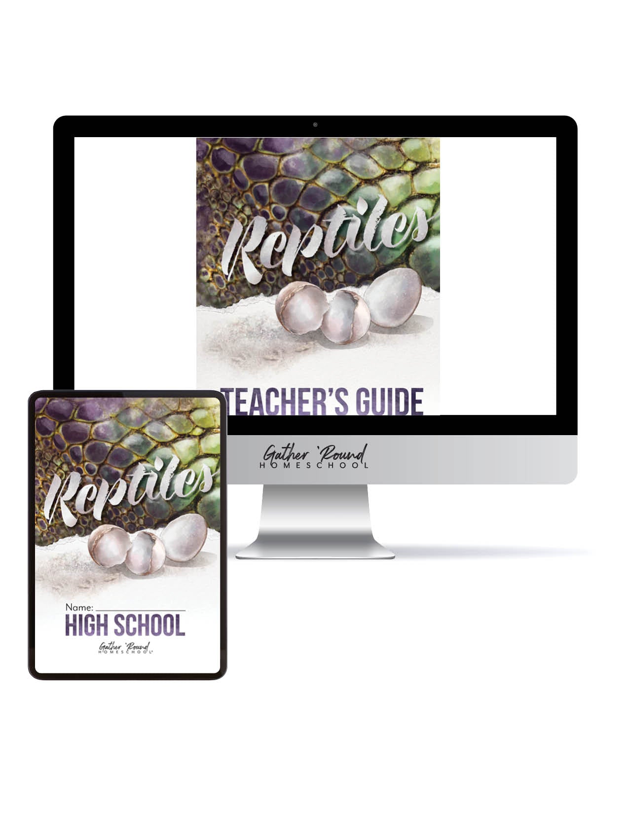 Printed Reptiles Unit Study for All Ages! – Gather 'Round Homeschool USA