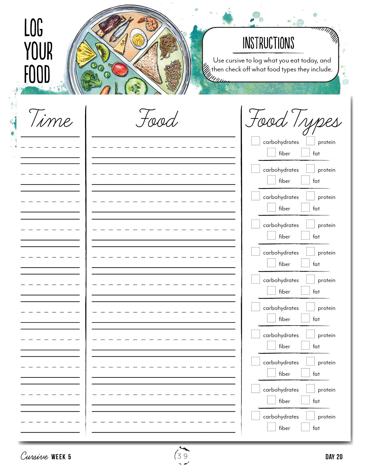 Farming + Food Cursive Writing Book – Gather 'Round Homeschool USA