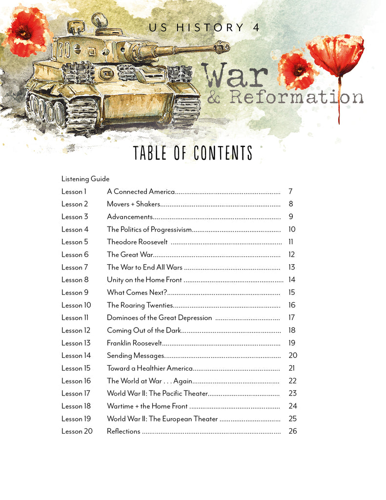 US History 4 Digital Story Combo Pack – Gather 'Round Homeschool USA