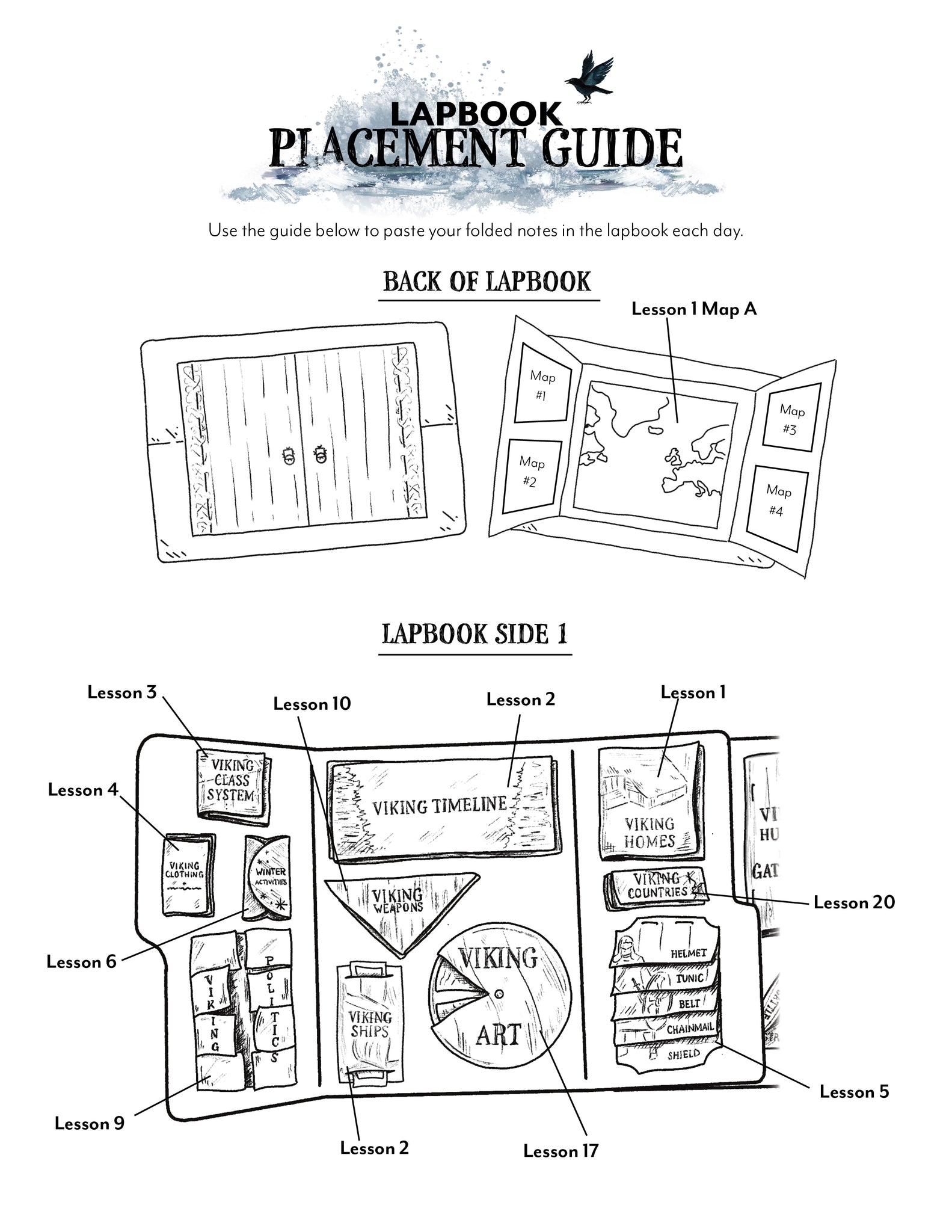 Vikings Lapbook – Gather 'Round Homeschool USA