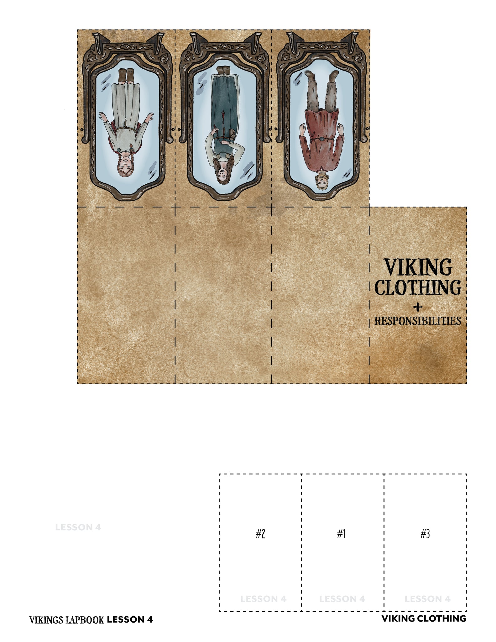 Vikings Lapbook – Gather 'Round Homeschool USA