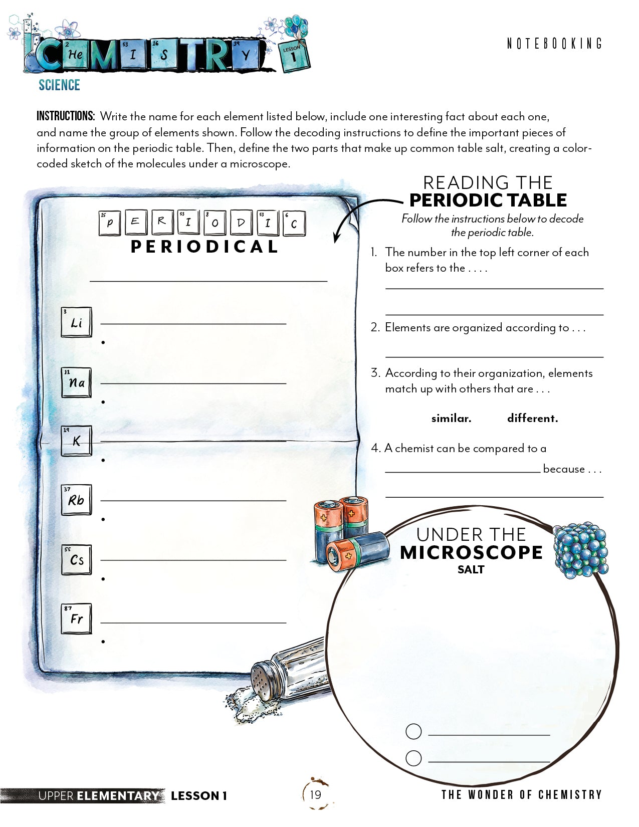Chemistry Digital Bundles – Gather 'Round Homeschool USA