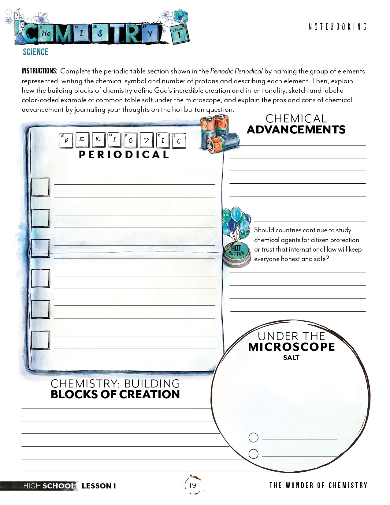 Chemistry Digital Bundles – Gather 'Round Homeschool USA