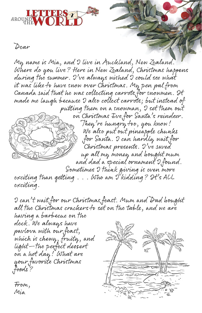 Letters Around The World – Gather 'Round Homeschool USA