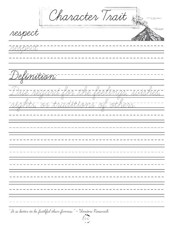 Earth Science Cursive Writing Book – Gather 'Round Homeschool USA
