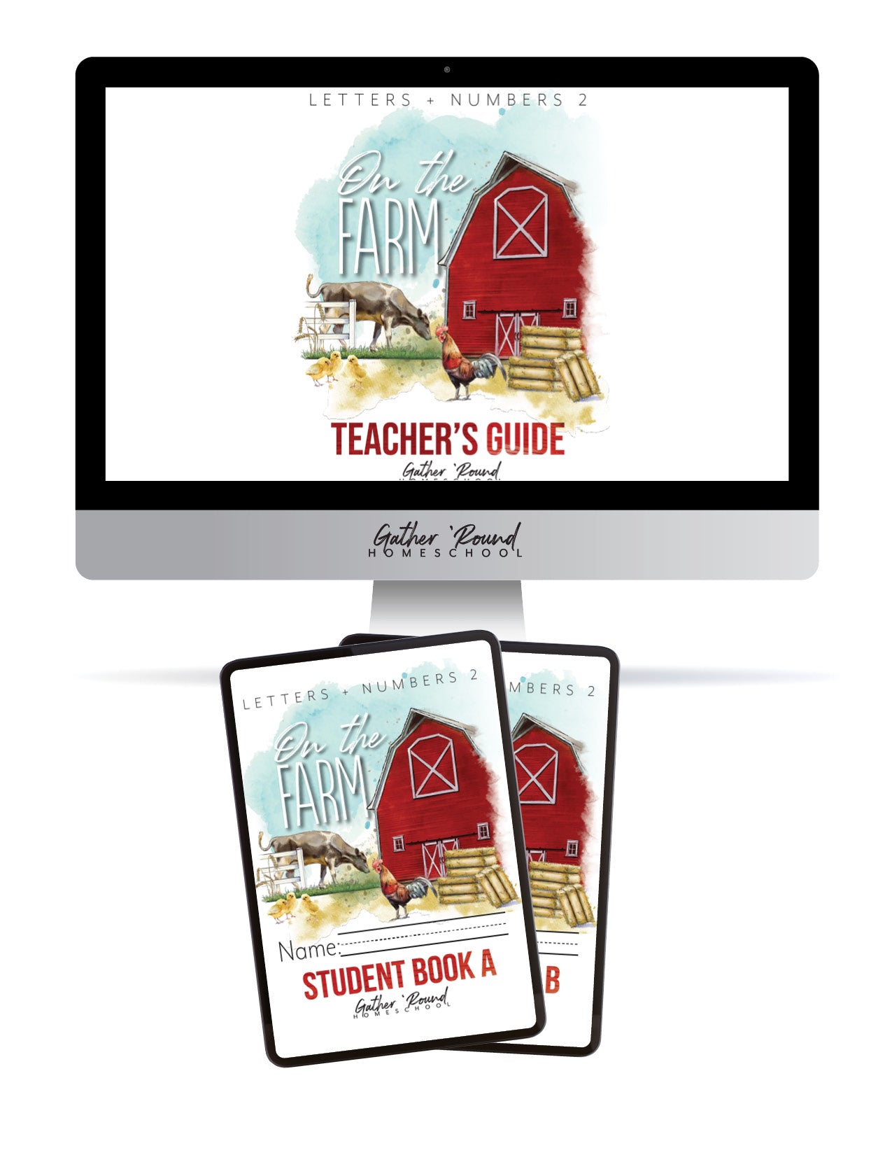 Letters + Numbers 2 – Gather 'Round Homeschool USA