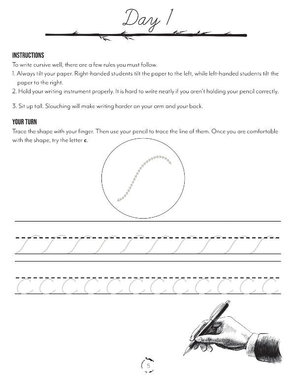 North American Birds Part 1 Cursive Writing Book – Gather 'Round ...