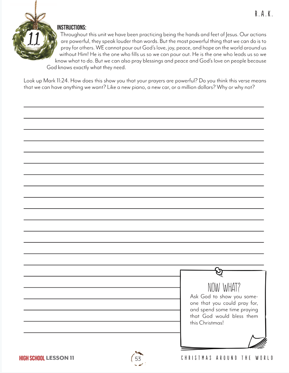 The First Christmas – Gather 'Round Homeschool USA