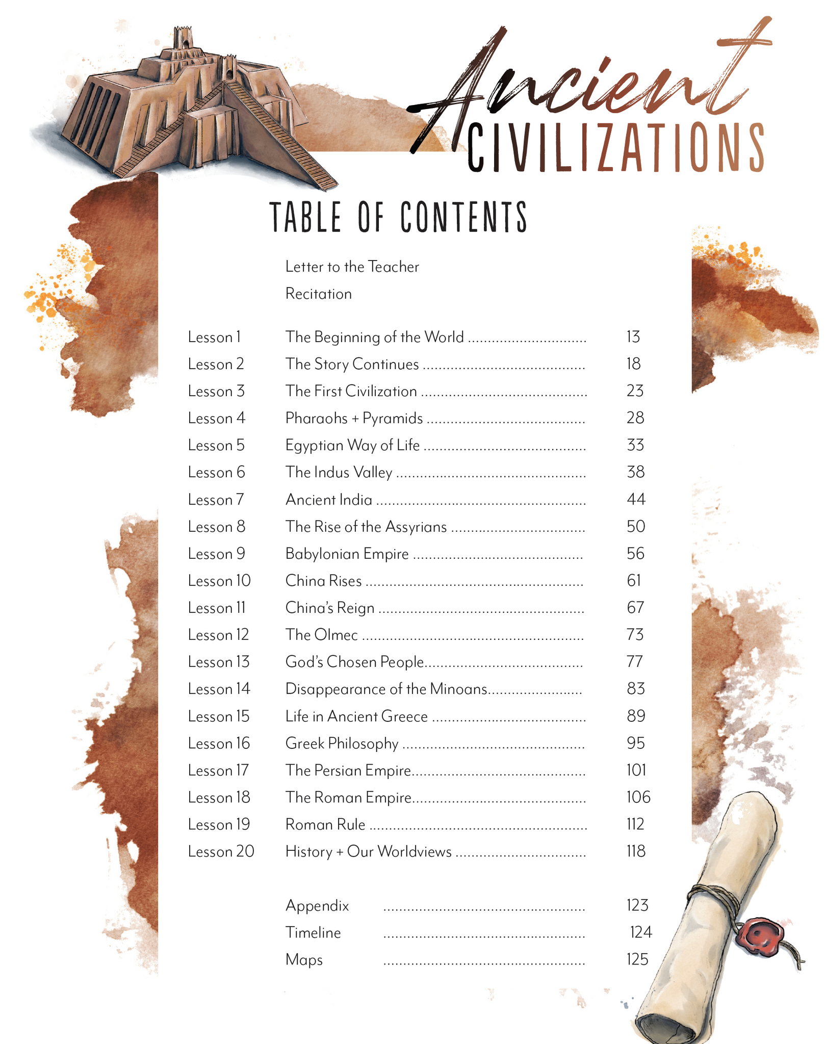 Ancient Civilizations Printed Books – Gather 'Round Homeschool USA