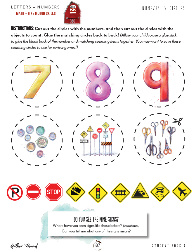 Letters + Numbers 2 – Gather 'Round Homeschool USA